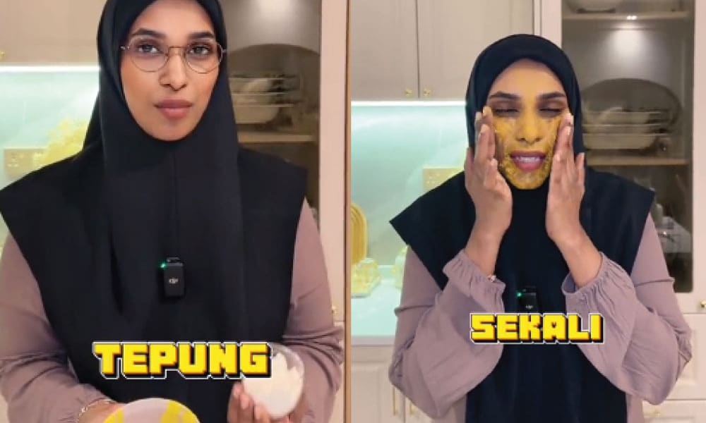 Petua buang bulu di muka 'natural' tanpa cukur