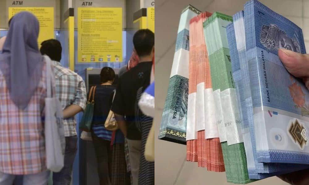 Sanggup pacak di mesin ATM awal pagi demi 'duit raya'